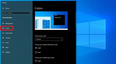 How To Enable Mixed Light And Dark Theme On Windows 10