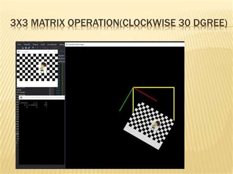 Opencv Affine Matrix Operation Pptx