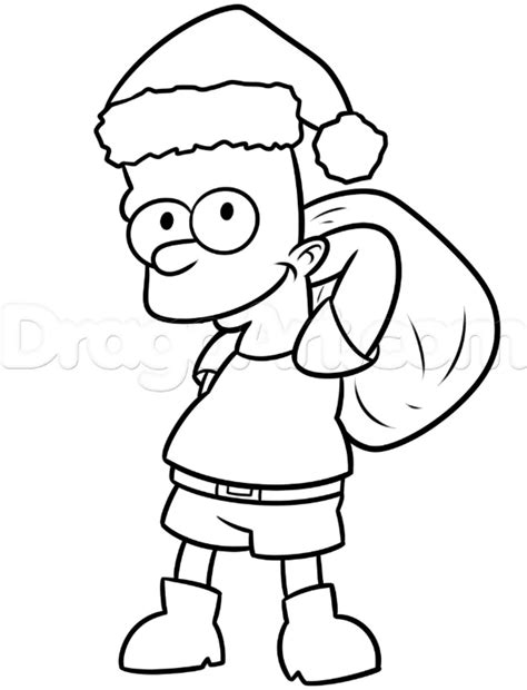 How To Draw Bart Simpson Step By Step