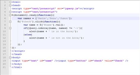 Jquery Array Function All Web Tutorial