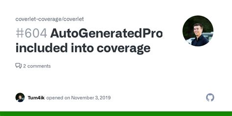 Autogeneratedprogram Included Into Coverage · Issue 604 · Coverlet