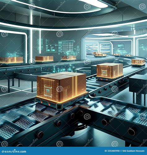 Automated Logistics Advanced Ai Transforming Smart Warehouse
