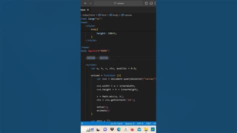 create text particles animation canvas html javascript viral viral