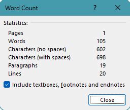Count Characters In Microsoft Word And Google Docs