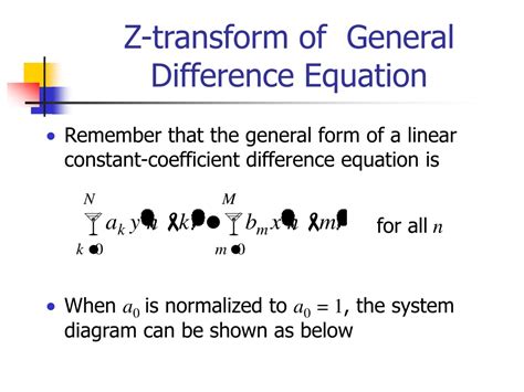PPT Z Transform PowerPoint Presentation Free Download ID