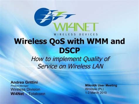 Wireless Qos With Wmm And Dscp Mum Mikrotik
