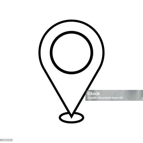 위치 라인 아이콘 장소 로고 Gps 위치 탐색 아이콘입니다 핀 위치 아이콘을 매핑합니다 위치 마커 이동 거리 아이콘을 배치합니다 주소 위치 포인터 Gps 기호입니다 지리적