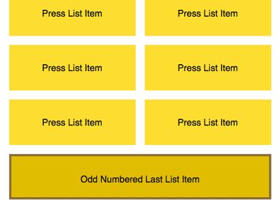 CSS Tip Selecting The Last Odd Numbered Item In A List Of Varying Length Liam Jay Designs