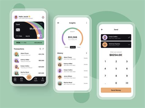 Banking Wallet Mobile App Behance