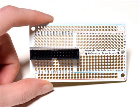 Adafruit Half size Perma Proto Raspberry Pi Breadboard PCB Kit Raspberry Pi в Киеве Украина