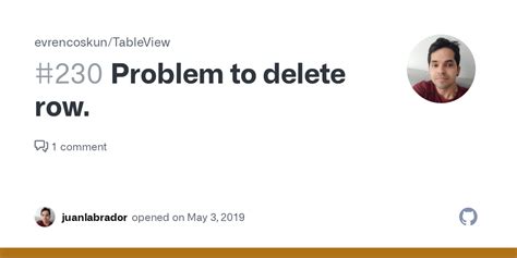Problem To Delete Row Issue Evrencoskun TableView GitHub