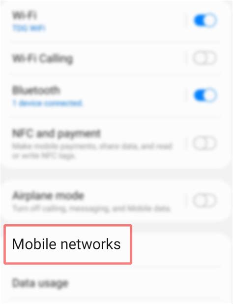 How To Manually Configure Or Change Galaxy S Network Mode