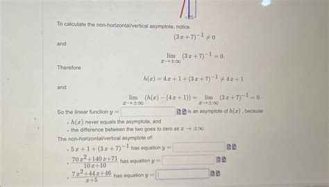 Solved Asymptotes Of A Rational Function Can Be Horizontal Chegg