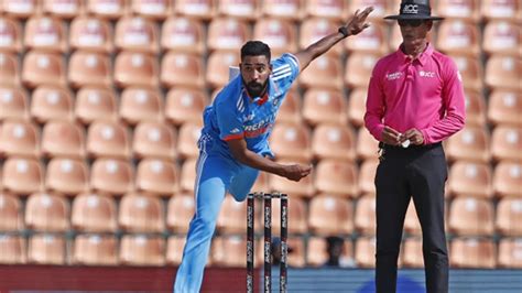 Odi Mohammed Siraj Becomes The New Top Ranked Bowler