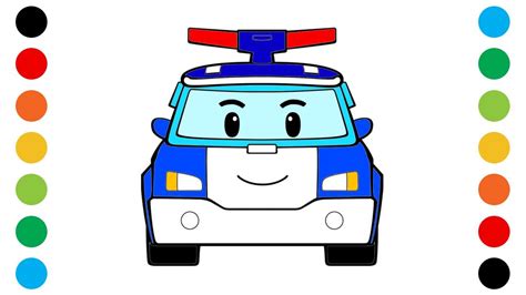 로보카폴리 색칠공부 색칠놀이 장난감 Youtube
