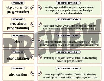 Computer Science Series Object Oriented Programming OOP By M Teaching Peaks