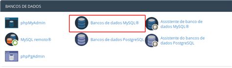 Criando O Banco De Dados E Usuario Mysql No Cpanel Wiki Integrator Do