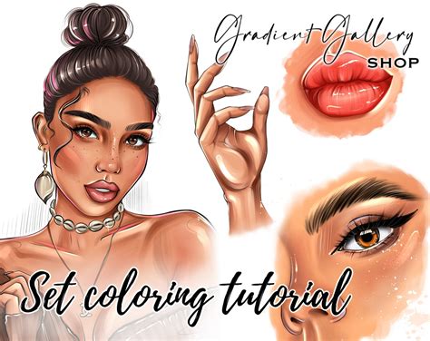 Procreate Coloring Tutorials Set Beginner Artists Coloring Etsy