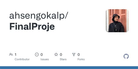 GitHub Ahsengokalp FinalProje