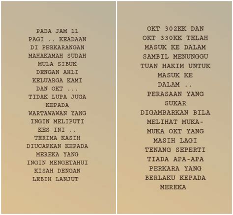 Perbicaraan Zulfarhan Osman Disambung Adik Dedah Apa Yang Berlaku Di Mahkamah