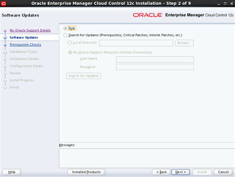 Oracle Enterprise Manager c 安装过程 夕阳下的奔跑
