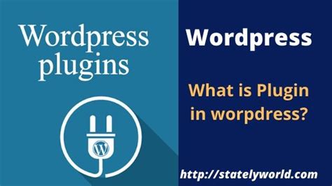 Wordpress Plugins Stately World