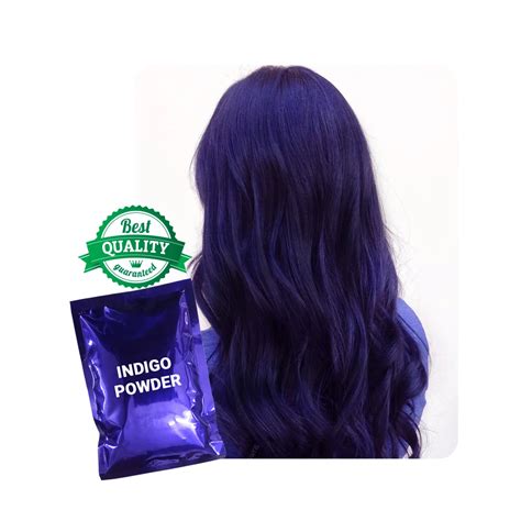 Natural Indigo Hair Color