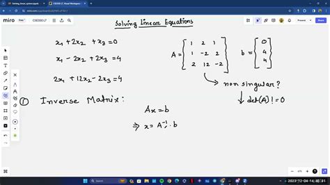 cse330 lab 7 solving linear equations youtube