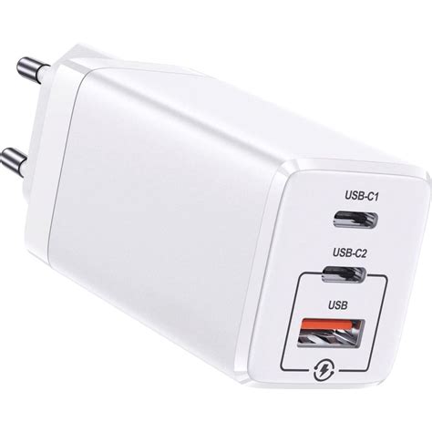 3 In 1 Usb C Snellader 65w Oplader Gan Snelle Lader Usb C Adapte — Phreeze