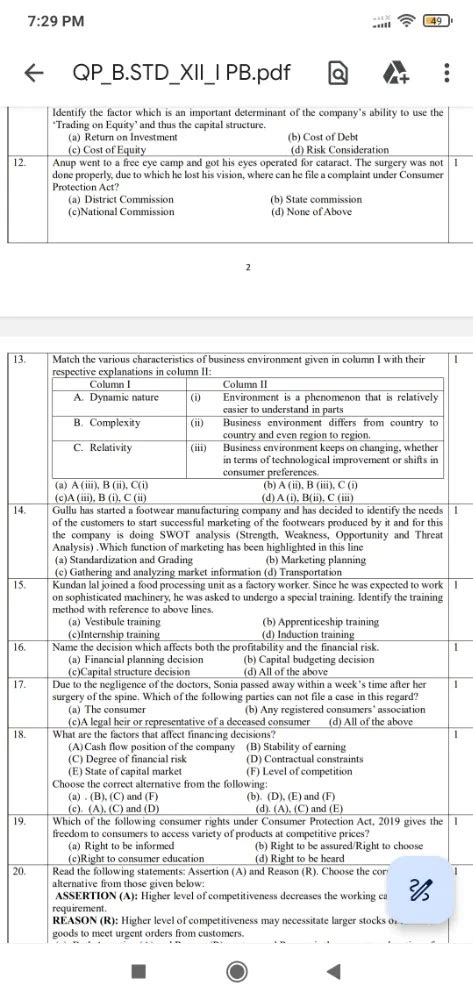 12 Identify The Factor Which Is An Studyx