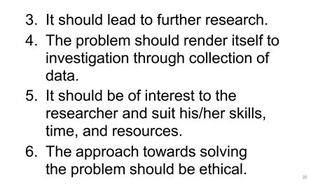 sop statement of the problem research 1 pptx education
