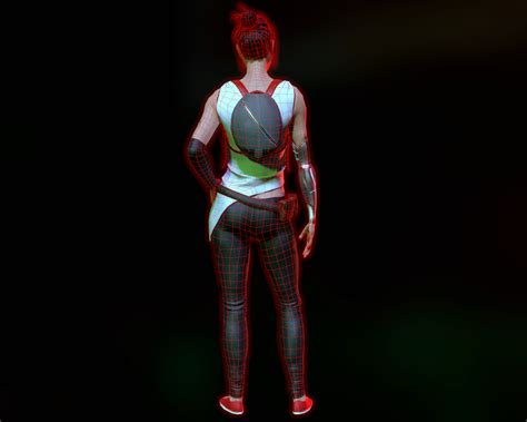 Bionic Woman Game Ready Aka My Take On Lucy Liu Bot — Polycount