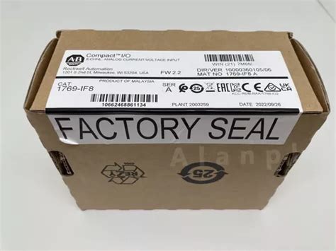 Allen bradley if Compactlogix Pt Analog Input Mo Qqf Meses sin interés