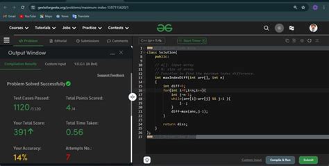 Ganesh Tiwari On Linkedin Gfg Gfgcodechallenge Codingchallenge C