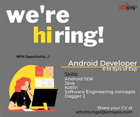 Linkedinconnections Remote Wfh Androiddeveloper Androidsdk Kotlin