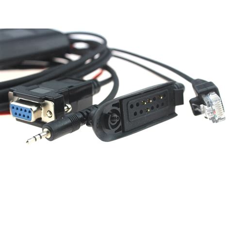 Motorola Radio 4 In1 Programming Cable For Gp88s Gp328 Gp300 Gm300