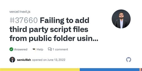 Failing To Add Third Party Script Files From Public Folder Using Beforeinteractive In Document