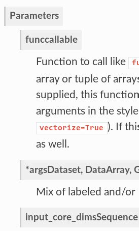 Docs Parameters Data Type Broken Issue Pydata Xarray GitHub