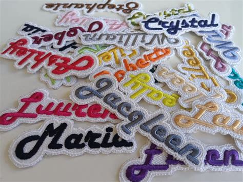 Personalized Embroidered Name Patch Badge Thetrulycustom