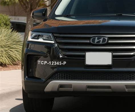 Tcp Number Decal Sticker Limo Tcp Numbers Axiomprint