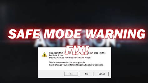 How To Run A Game In Safe Mode Gostnot