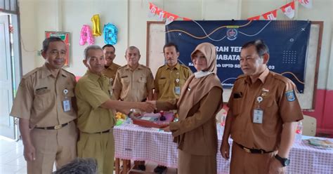 Kompak Saksikan Sertijab Kepala Sekolah SDN Bedahan