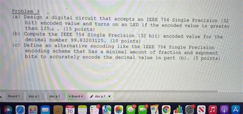 Problem A Design A Digital Circuit That Accepts Chegg