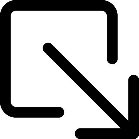 Box Arrow Down Right Icon Svg Png Free Download