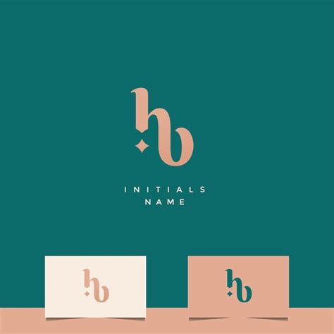 Hb Monogram Logo Vectors And Illustrations For Free Download Freepik