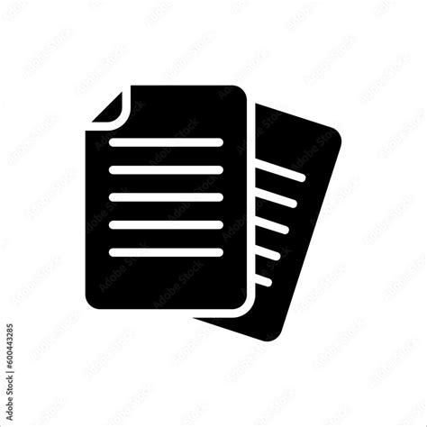 Copy Or Duplicate Content Icon In Line Style Design For Website Design App Ui Vector