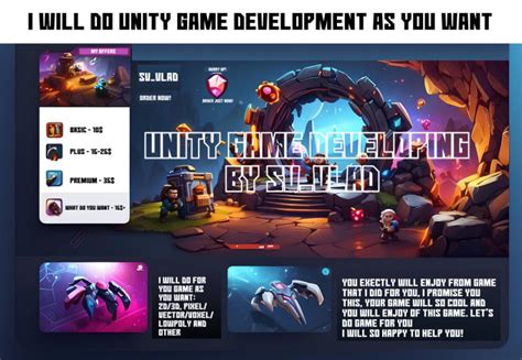 Do Unity Game Development As You Want By Enjoyvlad Fiverr