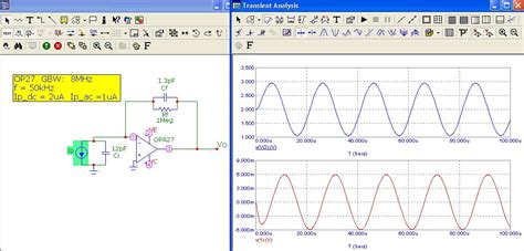 Transimpedance Amplifier Input Offset Error Impedance