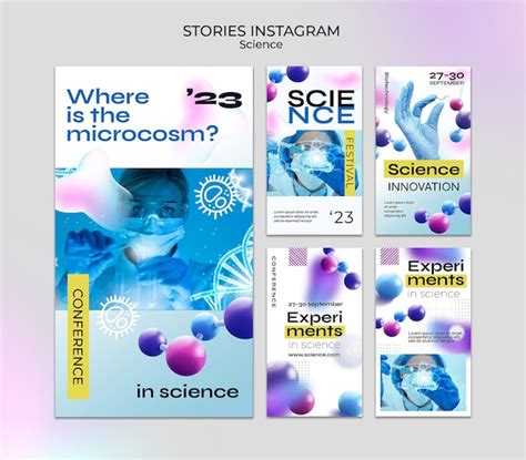 Free Psd Science Template Design
