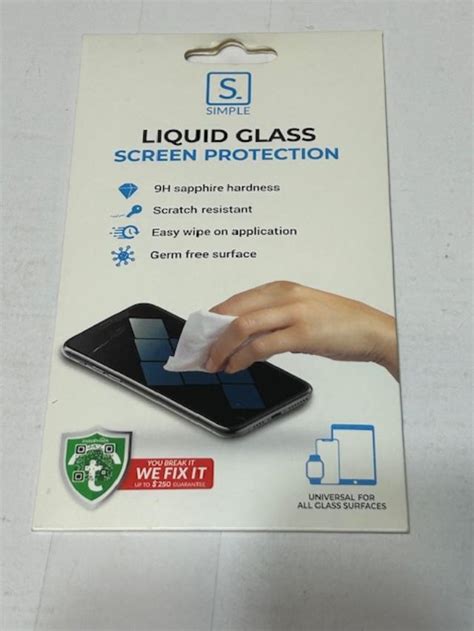 Simple Liquid Glass Screen Protector For All Smartphones Tablets And Watch Property Room